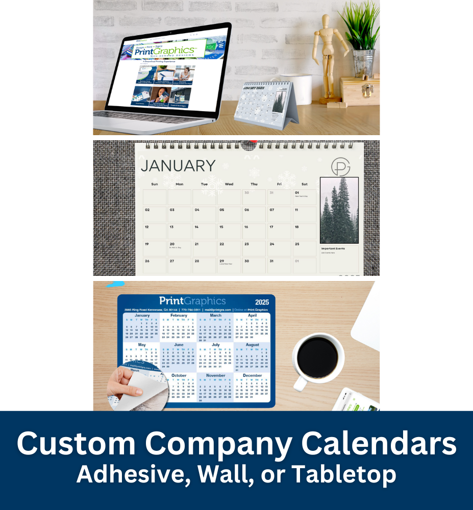 Custom Calendars 2025 (Bulk Quantity) – PrintGraphics OnDemand Designs